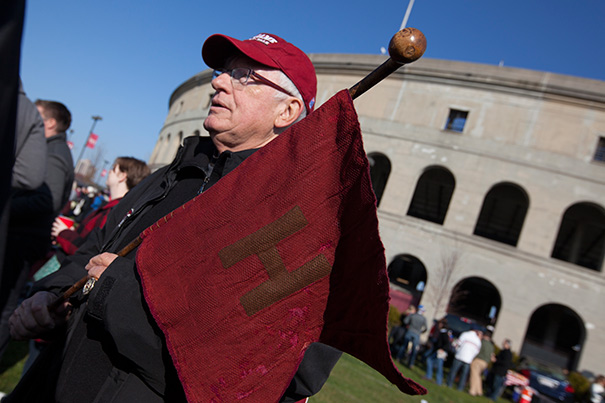 Fans make a day of it — Harvard Gazette