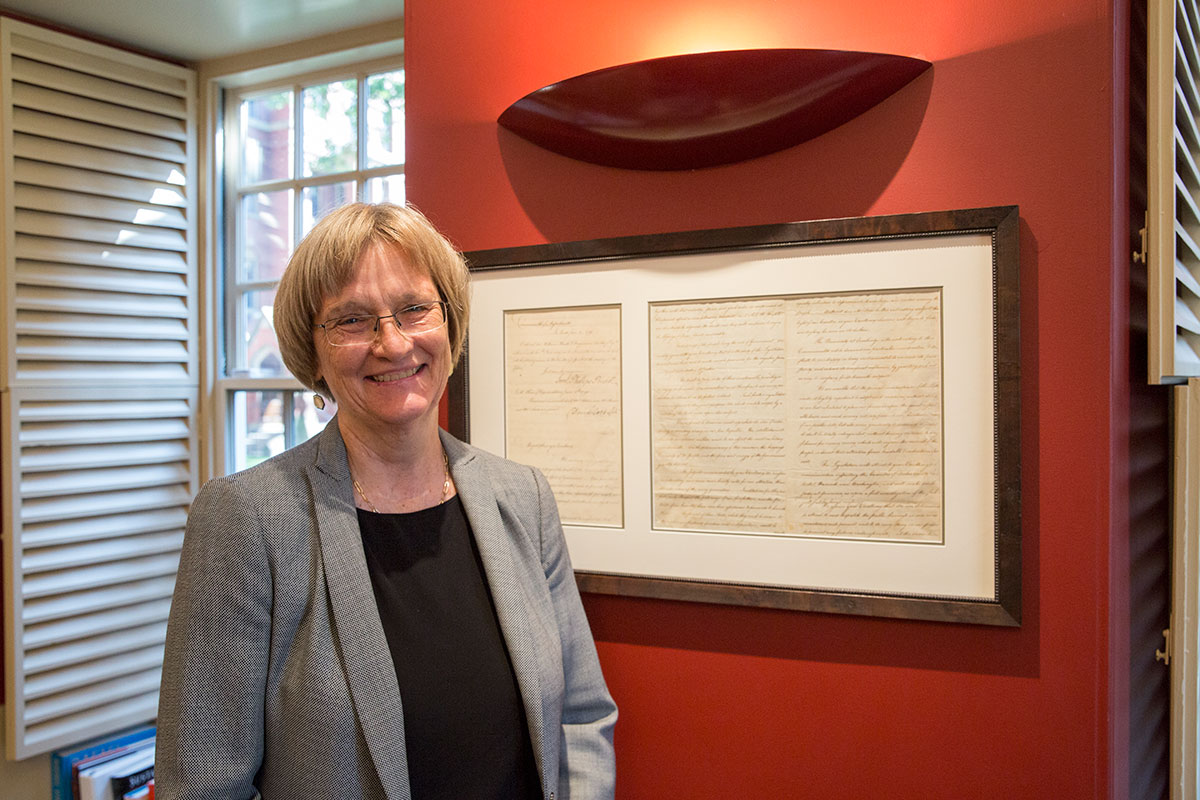 President Faust outlines Harvard’s road ahead during her last year in ...