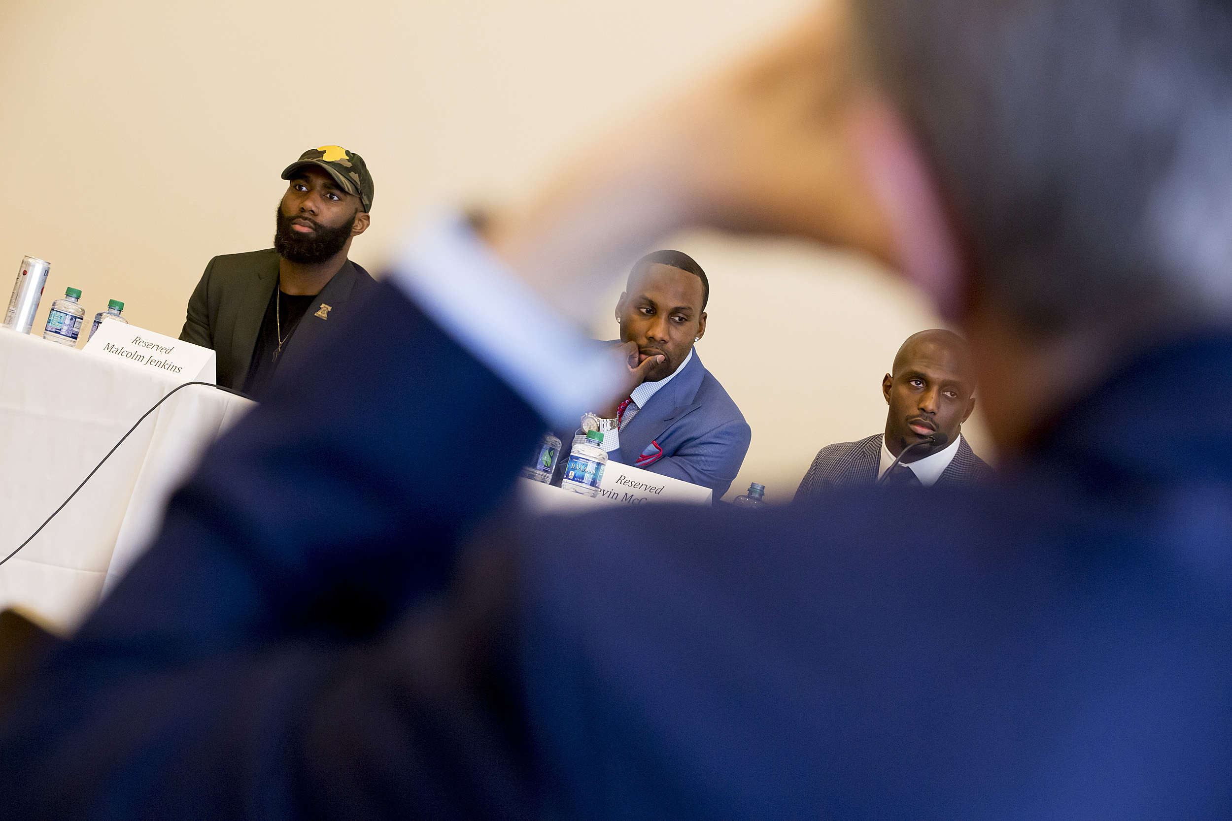 NFL players talk criminal justice reform at Harvard — Harvard Gazette