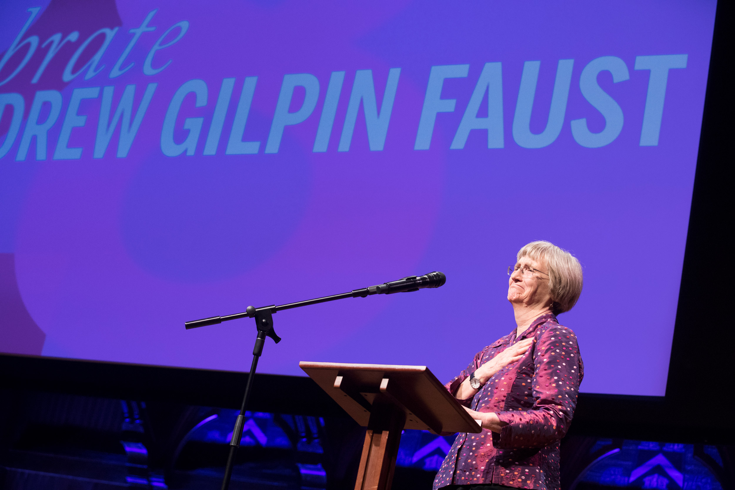 For Harvard President Drew Faust, a festive farewell — Harvard Gazette