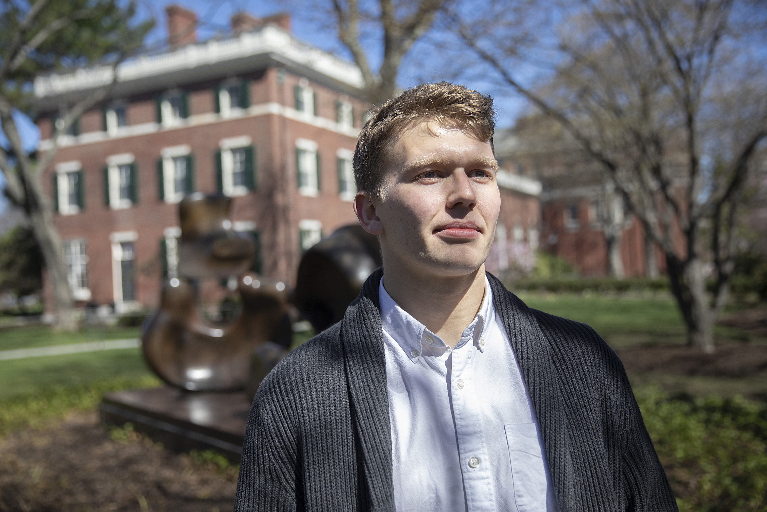 Harvard senior reflects on how a call changed his life — Harvard Gazette