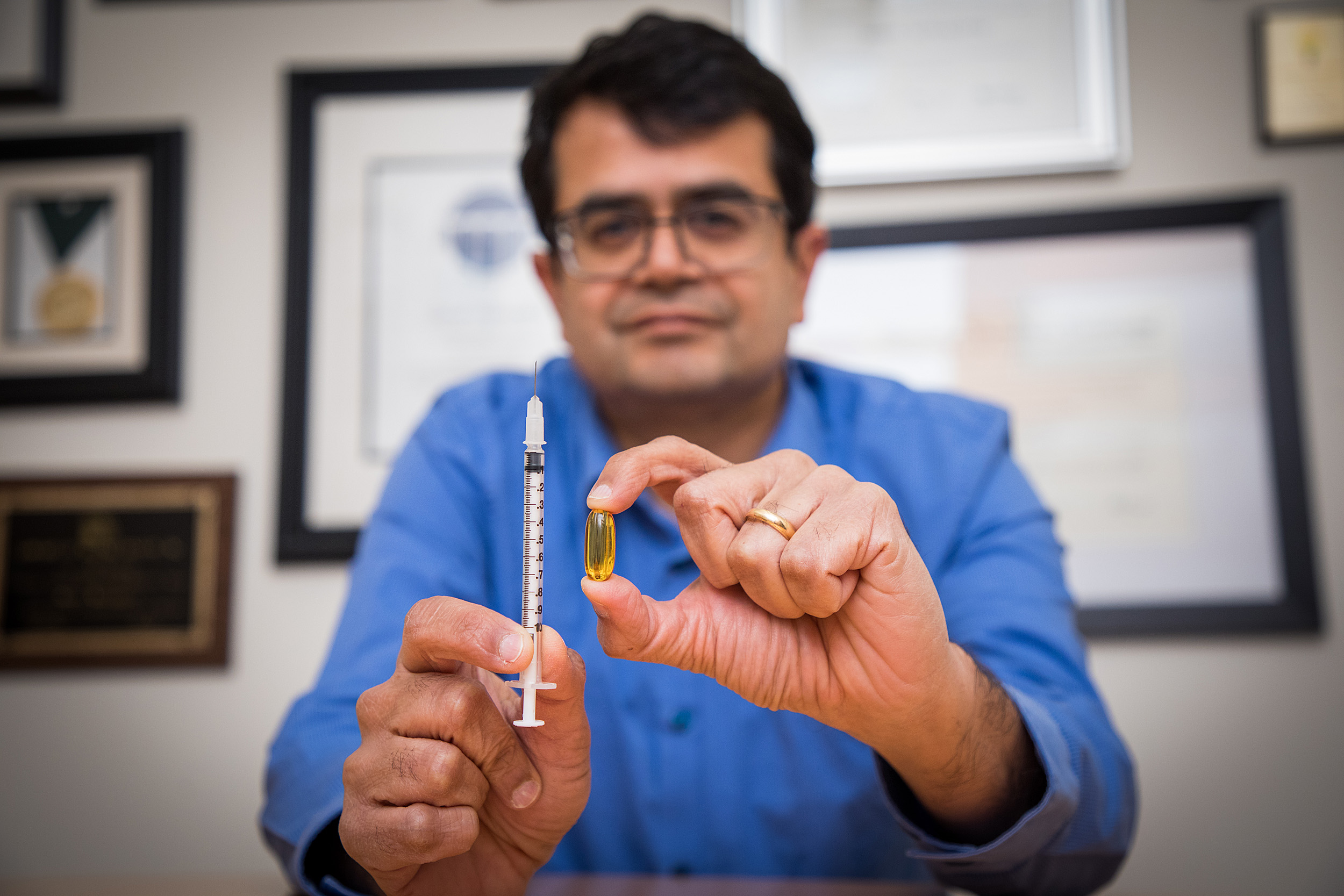 Clinicians may one day give up syringes in favor of pills — Harvard Gazette