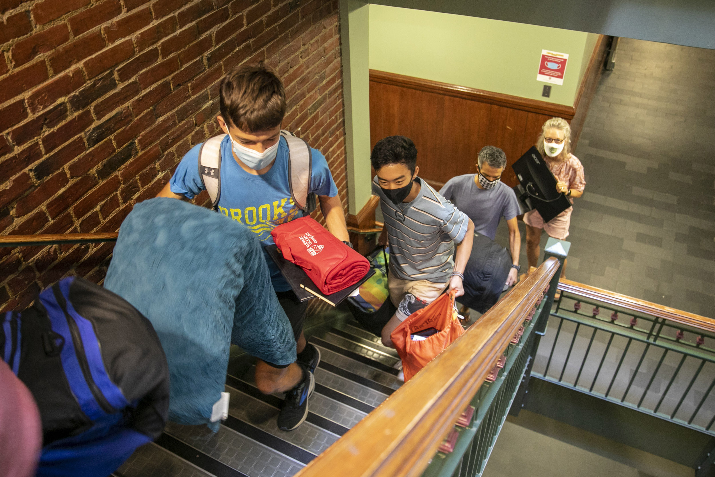 Harvard first-years arrive on campus — Harvard Gazette