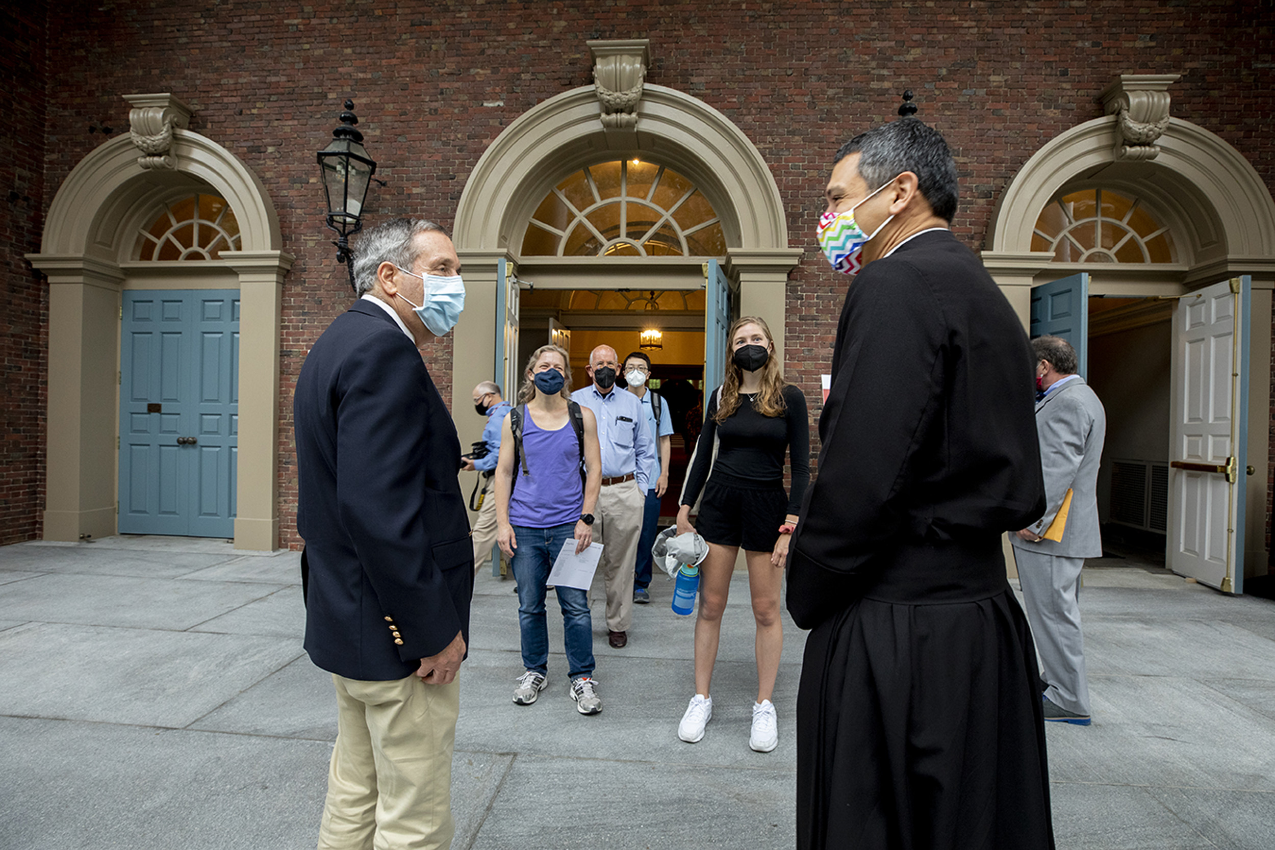 President Bacow offers moment of reflection at Morning Prayers ...