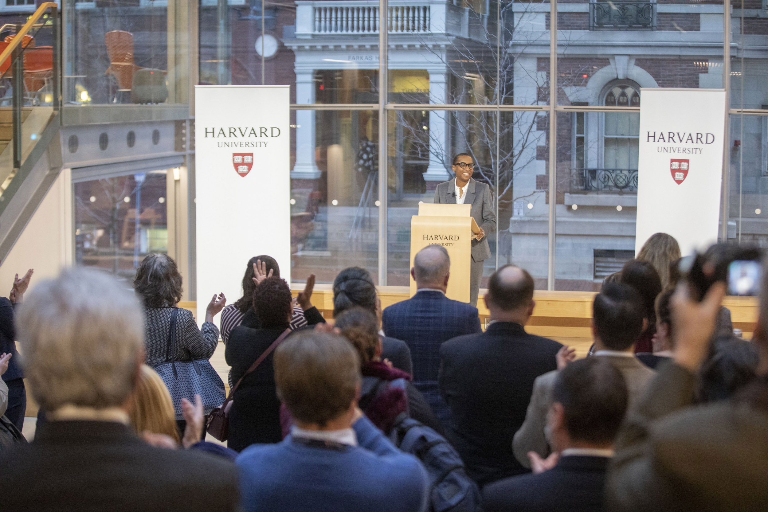 Exuberant response after Harvard names Claudine Gay 30th president ...