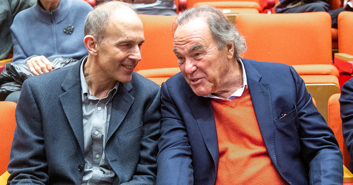 Oliver Stone wants you to reconsider nuclear power — Harvard Gazette
